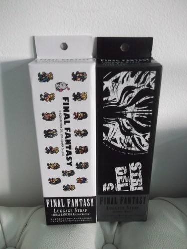 FINAL FANTASY Lot neuf SANGLES BAGAGES / LUGGAGE STRAP Record Keeper ...