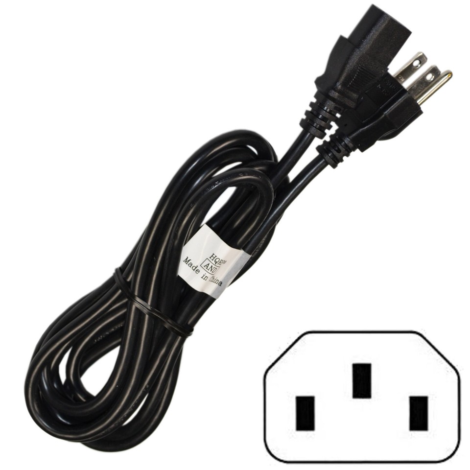 10ft AC Power Cord for Behringer EUROLIVE Series Portable Speakers ...