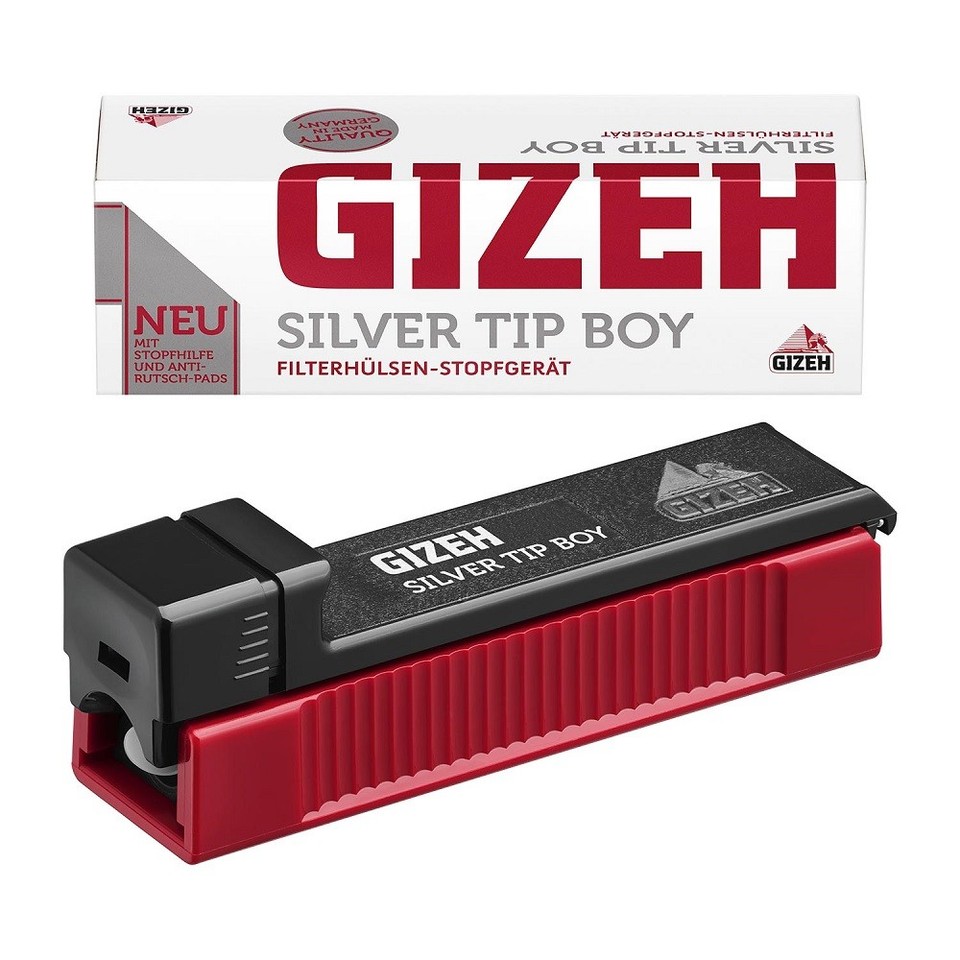 1a Stopfmaschine Silver Tip Boy Gizeh Tabak Hülsen Stopfer Stopfgerät ...