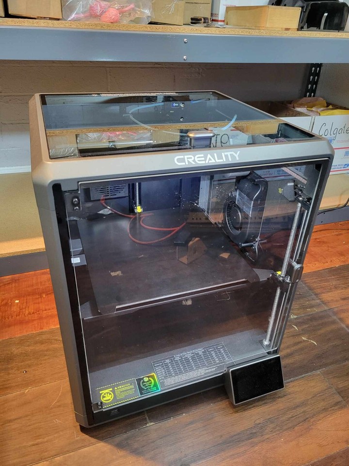 Creality K1 Max Acrylic Front Door Replacement - Durable & Unbreakable ...