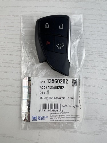 NEW OEM 2022-2024 CHEVY SILVERADO KEYLESS REMOTE SMART KEY FOB 13560202 ...