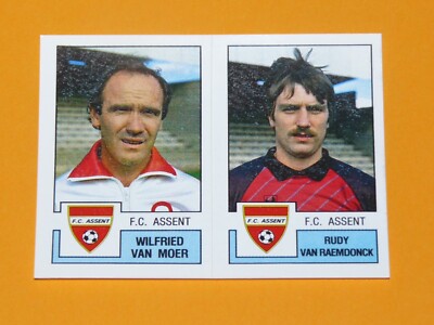 #357 VAN MOEN RAEMDONCK FC ASSENT PANINI FOOTBALL 88 1987-1988 BELGIQUE ...