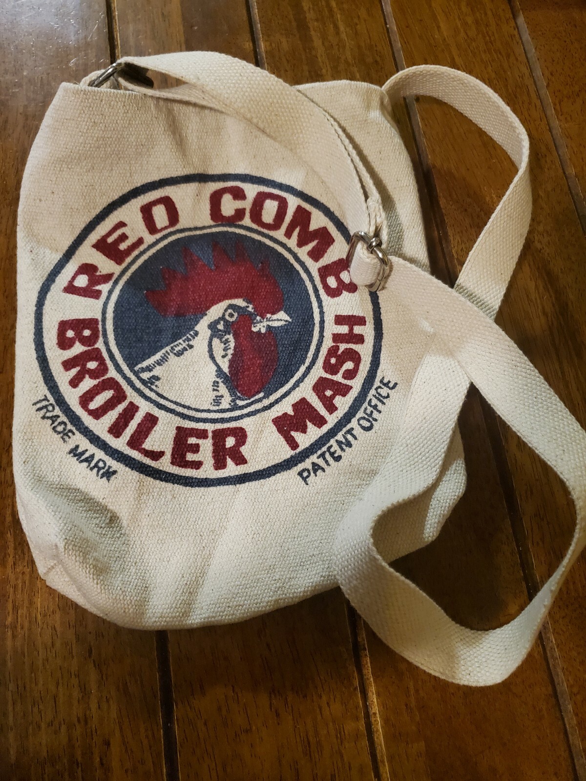 Red Comb Feed Crossbody Bag. Rooster theme. Great for Gathering eggs ...