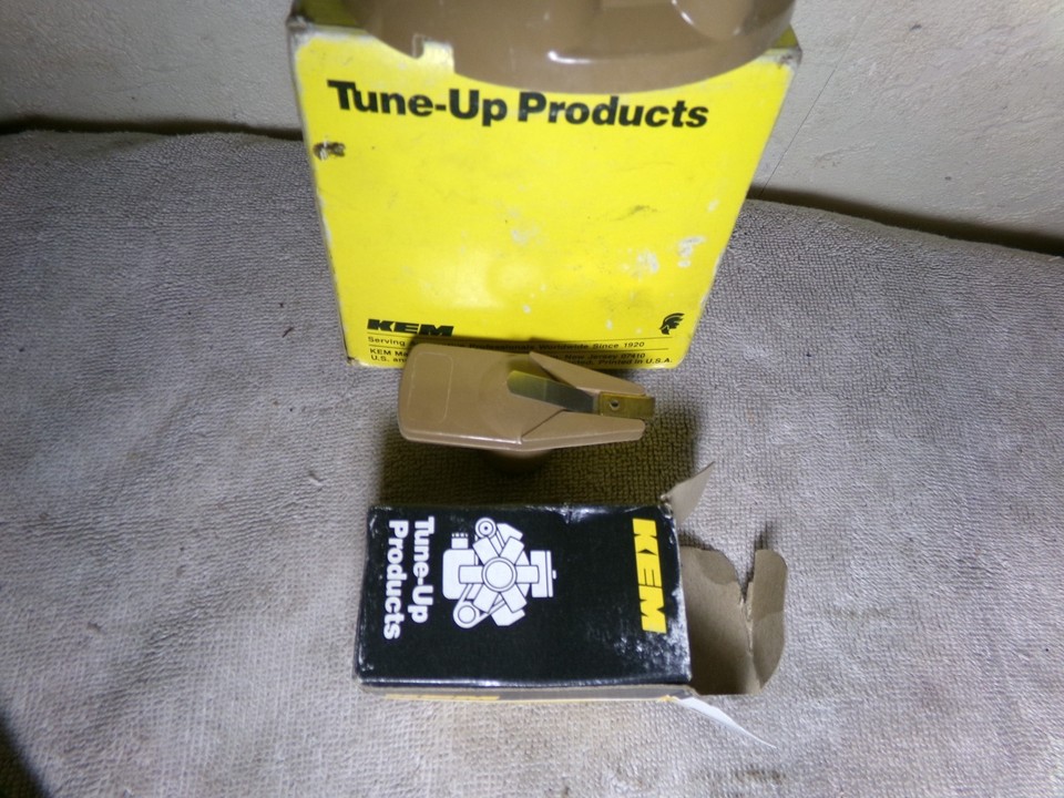 NORS KEM distributor cap AND rotor 1925M, 1825M fits 1964-1974 Ford V-8 ...