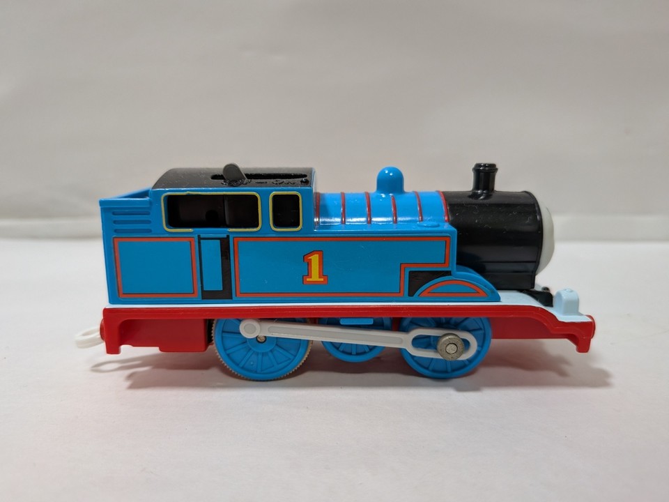 Thomas & Friends TOMY Plarail Trackmaster Thomas Angry Face 1992 Rare ...