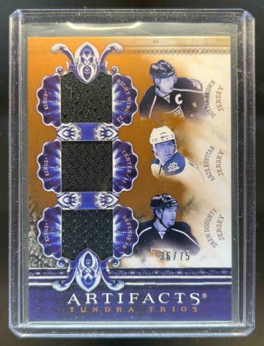 2010-11 Upper Deck Artifacts - Tundra Trios Jerseys Anze Kopitar, Drew ...
