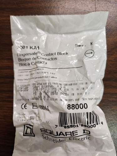 Square D, class 9001 type KA1, contact block, new in sealed bag, | eBay