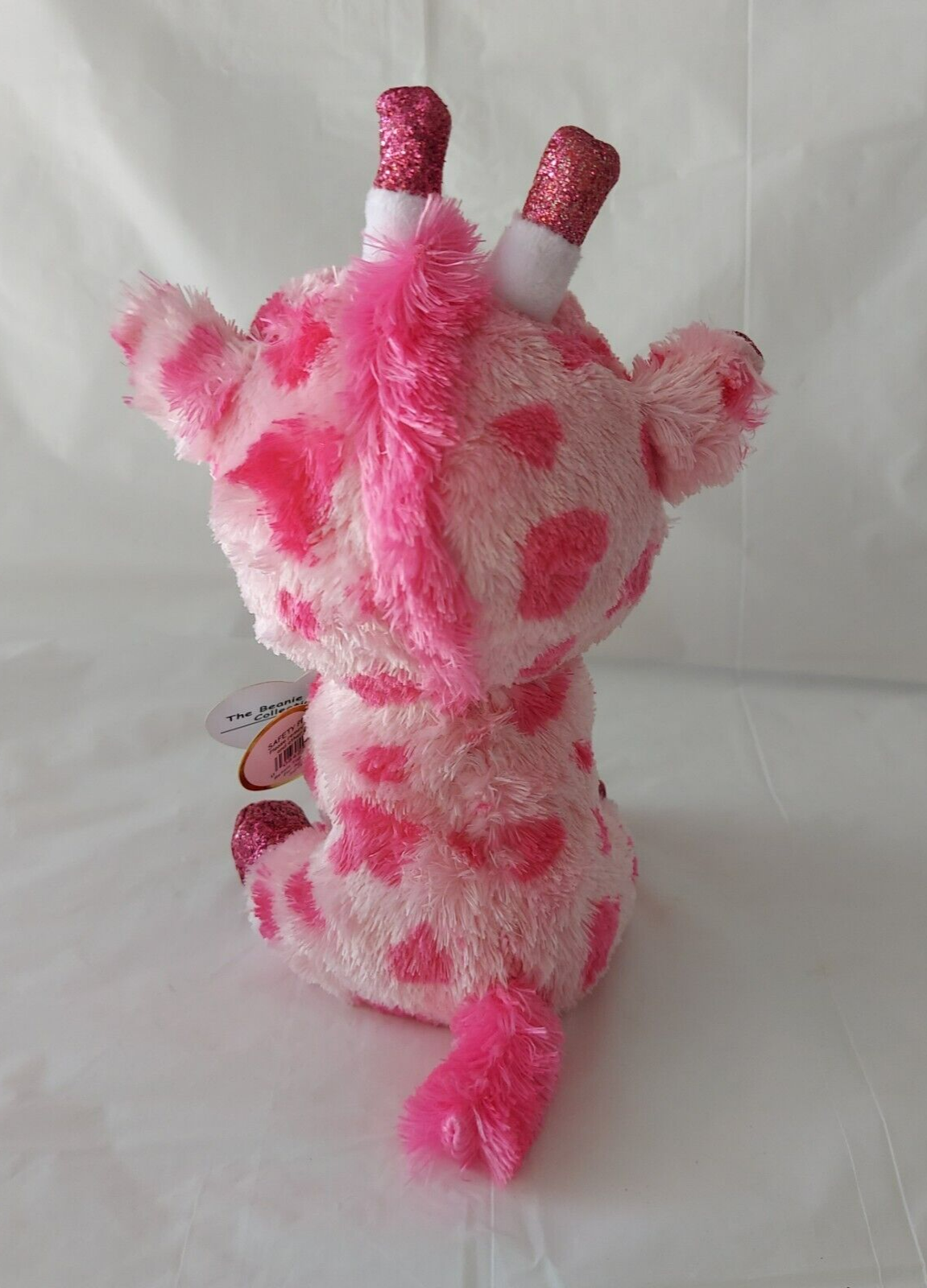 TY Beanie Boos Twigs the Pink Spot Giraffe 7" Plush Glitter Eyes ...
