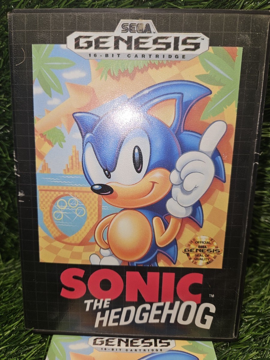 Sega Genesis Sonic The Hedgehog