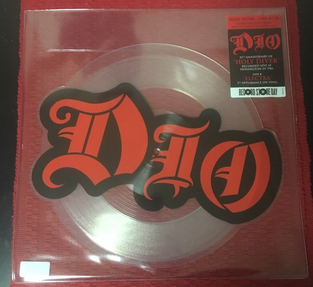 Holy Diver Live / Electra (Die Cut Logo) by Dio (Record, 2018) for sale ...