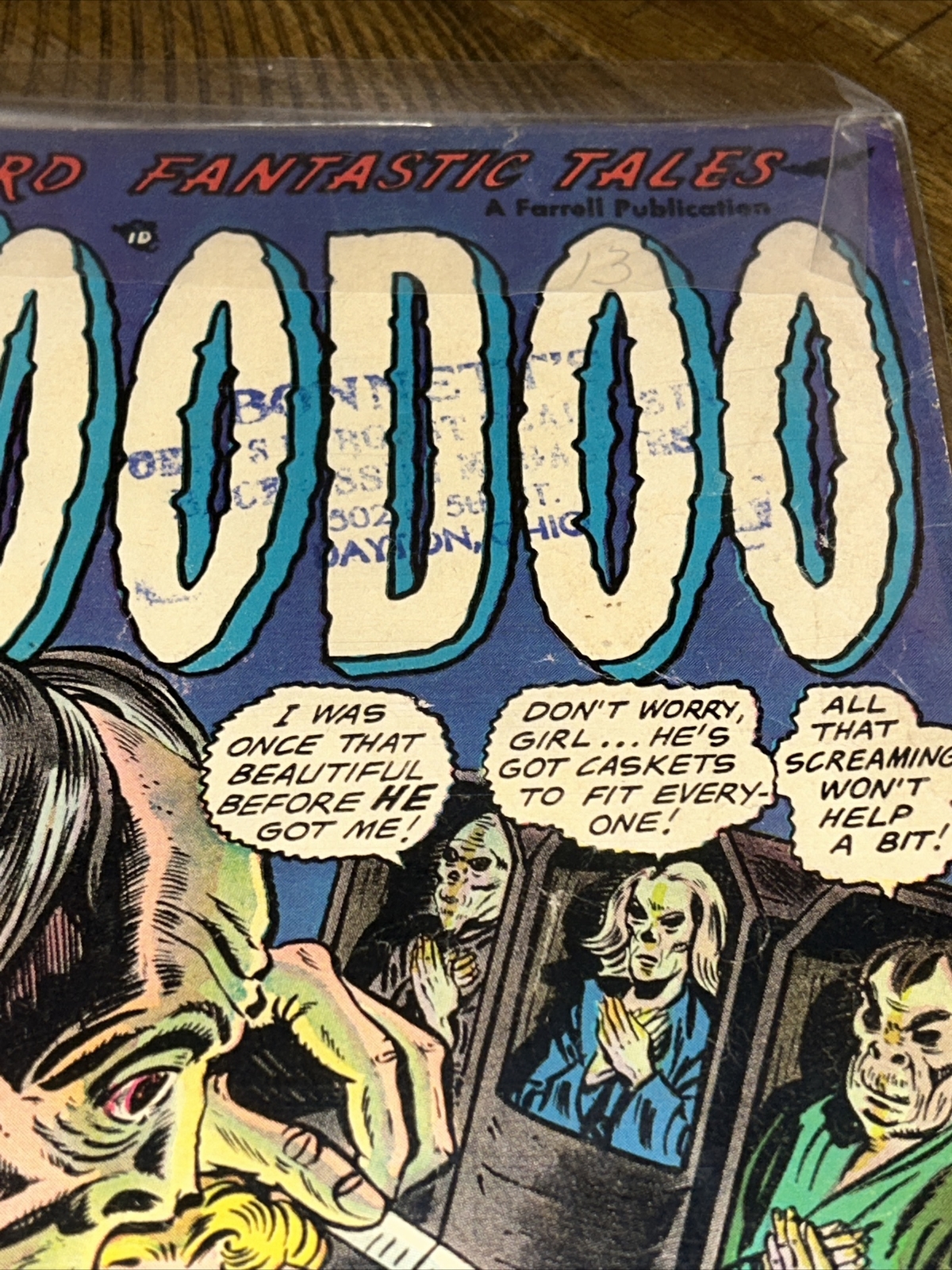Voodoo Pre-Code Horror Corpse Very Rare | eBay