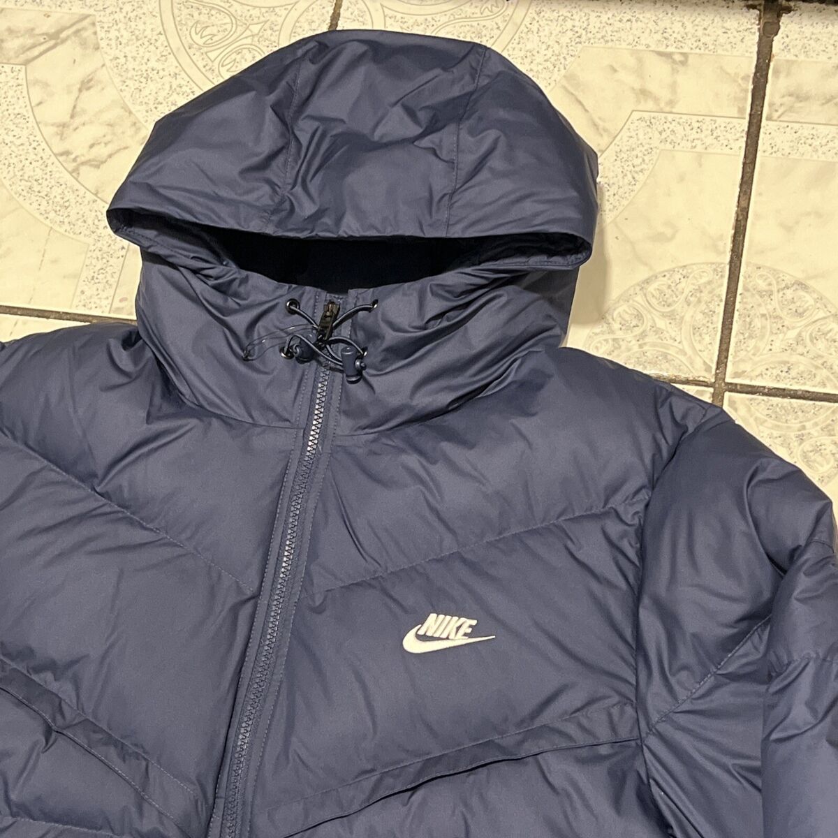 New Nike Parka Blue Storm-FIT Windrunner Men's Size Medium New Nike Parka Blue Storm-FIT Windrunner Men's Size Medium
