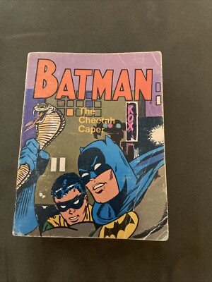 Batman The Cheetah Caper A Big Little Book VG Paperback PB Whitman DC ...