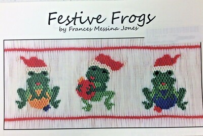 FRANCES MESSINA JONES SMOCKING PLATE- FESTIVE FROGS | eBay