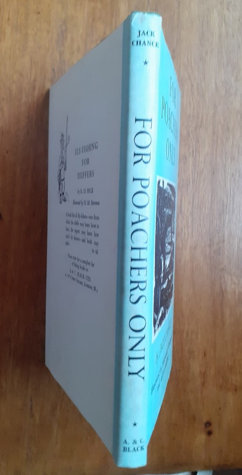 JACK CHANCE FOR POACHERS ONLY & THE GILES STORIES VG 1956 HARDBACK ...