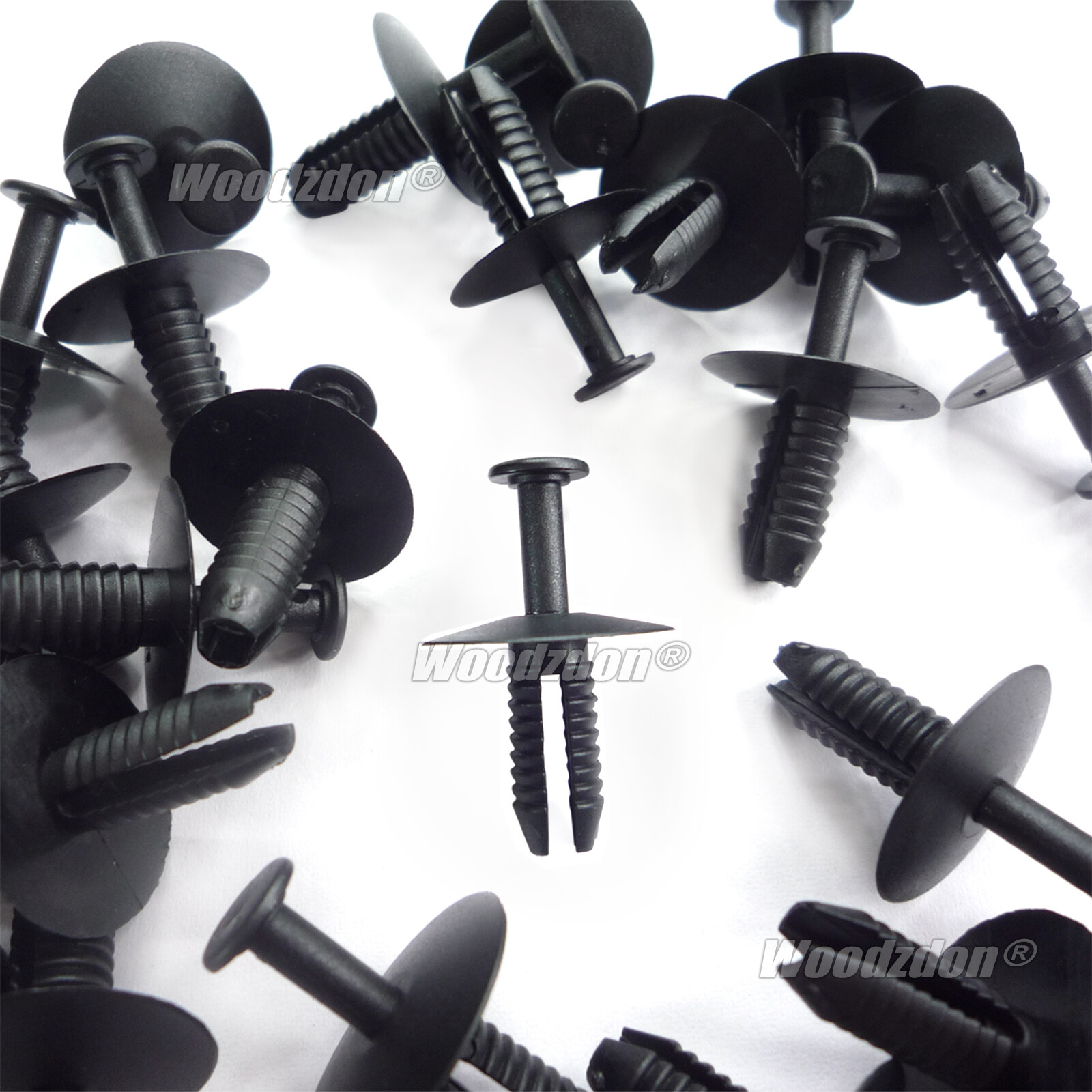 50pcs Bumper Door Trim Clip Sill Retainer Rivet For BMW Series 3 5 7 ...