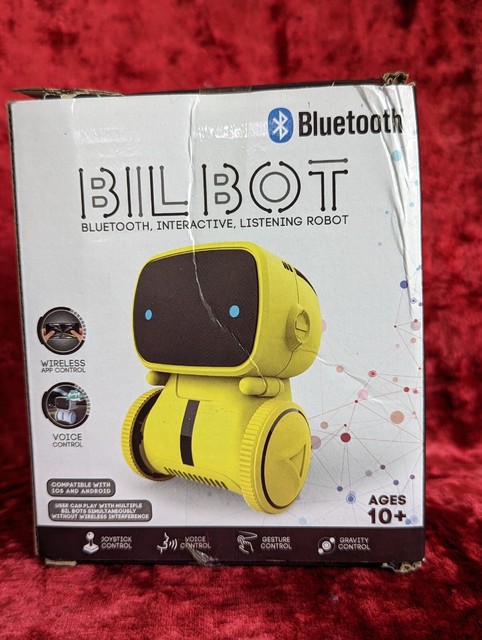 Bil Bot Bluetooth Interactive Listening Robot ( White ) Hot Gift of ...