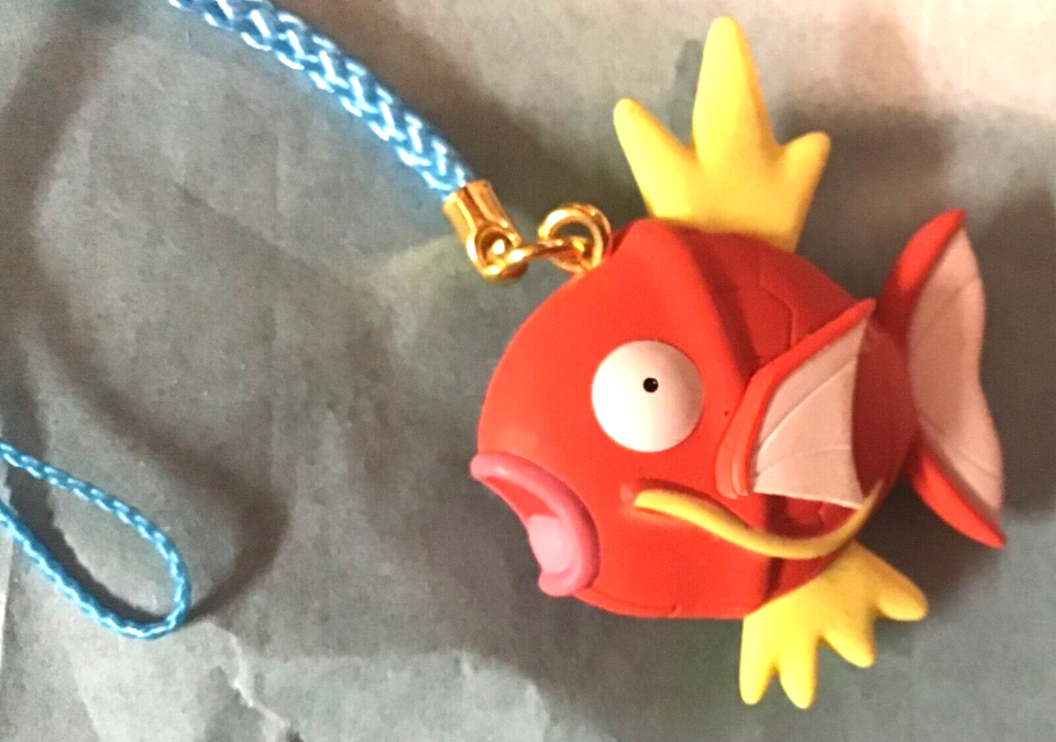 POKEMON MAGIKARP STRAP KEYCHAIN CHARM FIGURE Takara Tomy | eBay