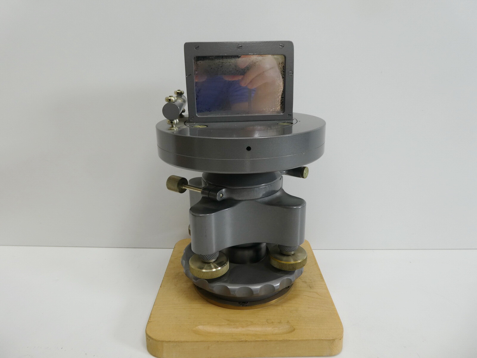 Brunson Theodolite Jig Transit Scope Square Stand w/ Mirror. Rare ! | eBay