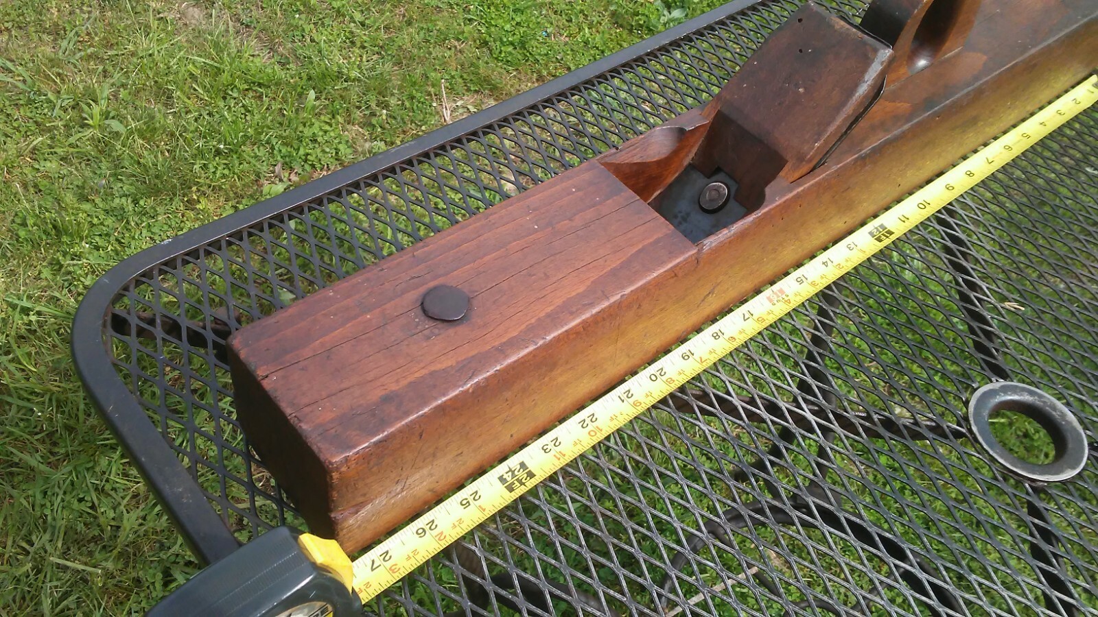 vintage scioto works ohio tools large wood block plane | eBay