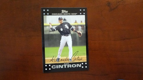 2007 TOPPS # 121 ALEX CINTRON BASEBALL CARD | eBay