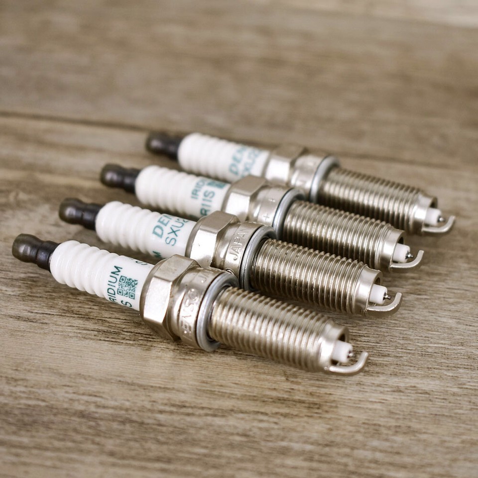 4Pcs OEM Iridium Spark Plugs Fits For Honda Denso 12290-R40-A02 ...