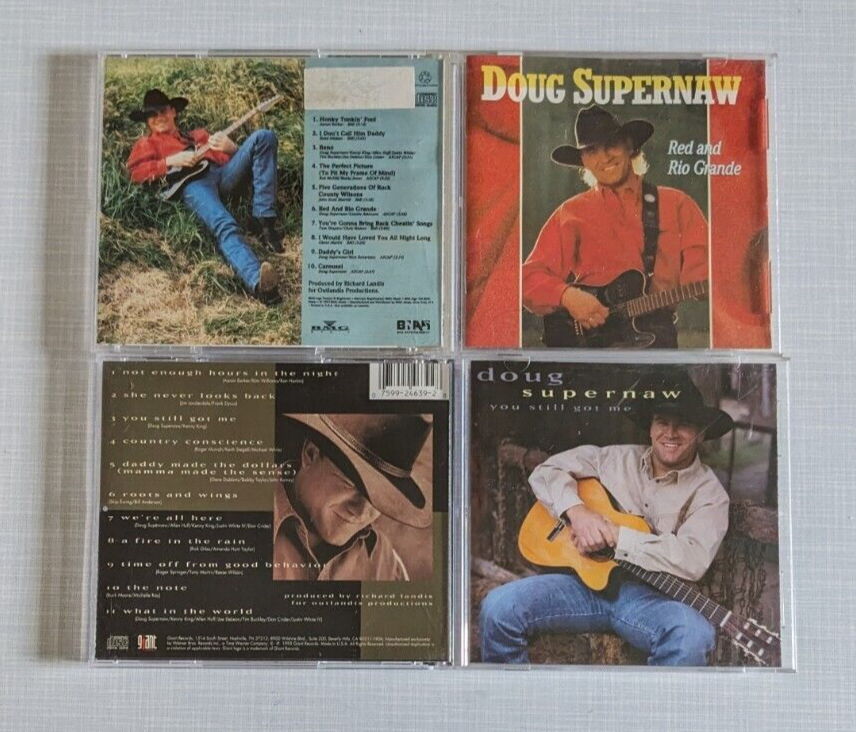 Doug Supernaw CD Lot Red And Rio Grande, You Still Got Me | eBay