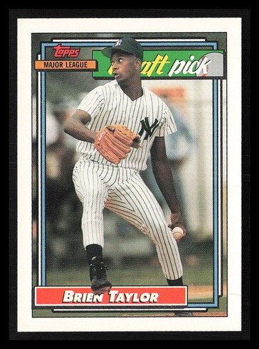 Brien Taylor 1992 Topps #6 New York Yankees Rookie | eBay