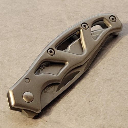 Gerber Knife Mini Paraframe Tactical Frame Lock Gray Stainless Steel | eBay