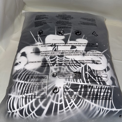 sp5der Men's Black Hoodie White Spider Web & Skull Graphic Print size ...
