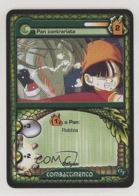 1998 Dragon Ball GT Italian Trading Card Game Pan cantrariata | eBay