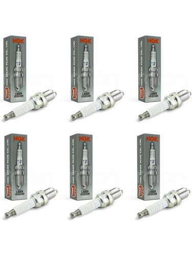 6 x NGK Laser Iridium Spark Plugs ILFR6A fits Subaru Outback 3.0 BH,BHE ...