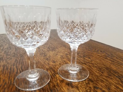 2 Vintage Thomas Webb England Crystal Stemware Normandy - 4 1/4" | eBay