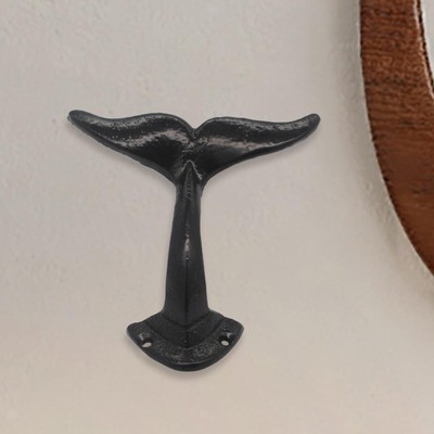 Whale Tail Wall Hooks Clothes Hook Whale Tail Hook for Hanging Coats ...