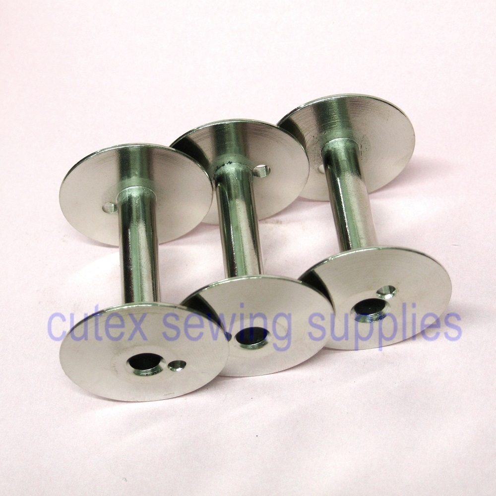 3 Pk. Metal Bobbin #16901 For Singer 7 Class (7-31, 7-33, 7-41) Sewing ...