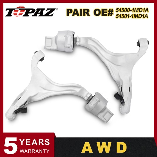Front Left & Right Lower Control Arm Fits For Infiniti M37 M56 2011 ...