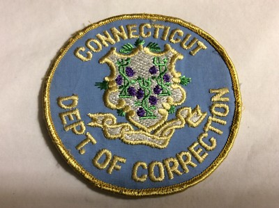 Vtg Connecticut Department of Correction Police Department Patch | eBay