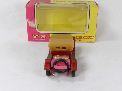KA02 - Models of Yesteryear - Y08 Stutz - PINK SPARE CARRIER - PLASTIC ...