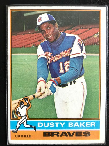 1976 TOPPS BASEBALL DUSTY BAKER CARD #28 EX | eBay
