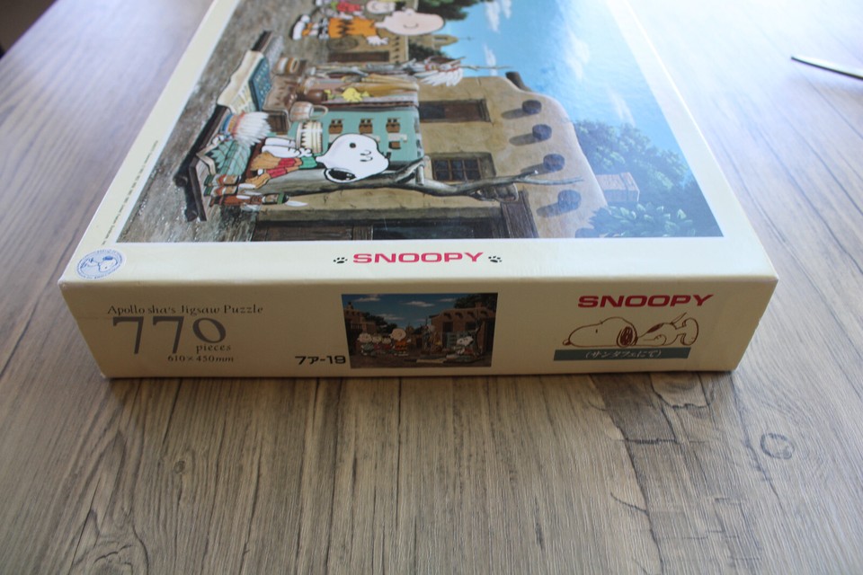Apollo Sha's Jigsaw Peanuts Snoopy Desert 770 Piece Puzzle opened | eBay