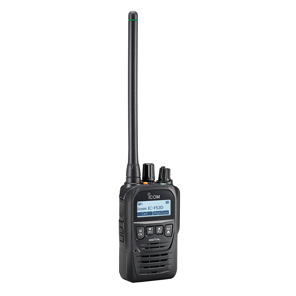 NEW ICOM IC-F52D-17, VHF 136-174 MHZ, 512 CH, COMPACT TWO WAY RADIO | eBay