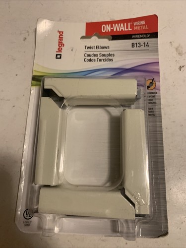 Legrand Wiremold 500 Series B13-14 2-Piece Raceway Twist Elbows Kit | eBay