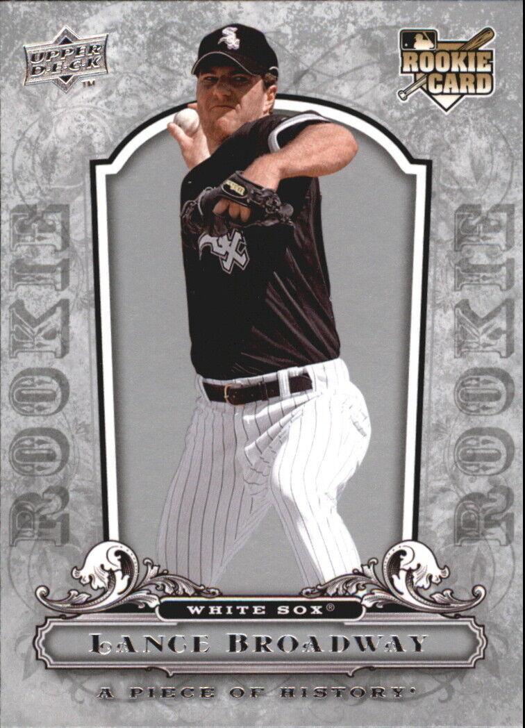 2008 Upper Deck A Piece of History - Lance Broadway #108 Silver for ...