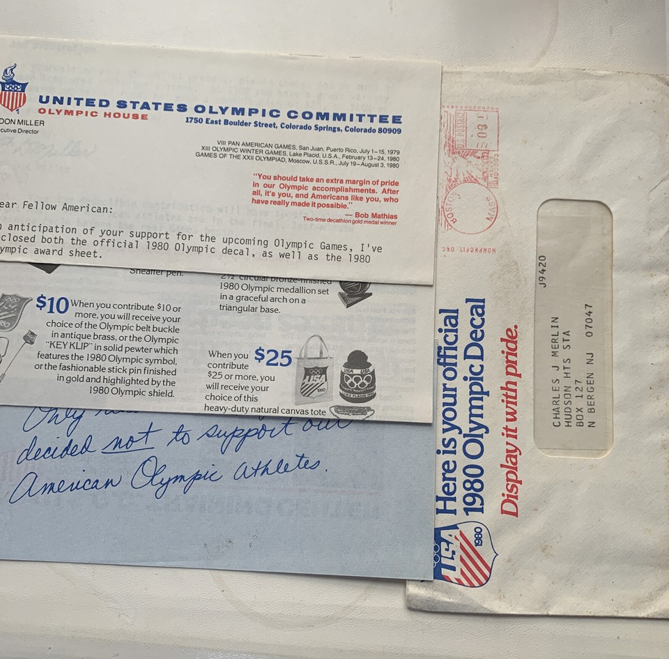 1989 Olympics Stickers With Cover And Literature | eBay