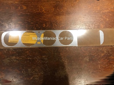 1964 GTO DASH ORIG. STYLE INSERT SWIRLED REAL ALUMINUM W/AIR 64 | eBay