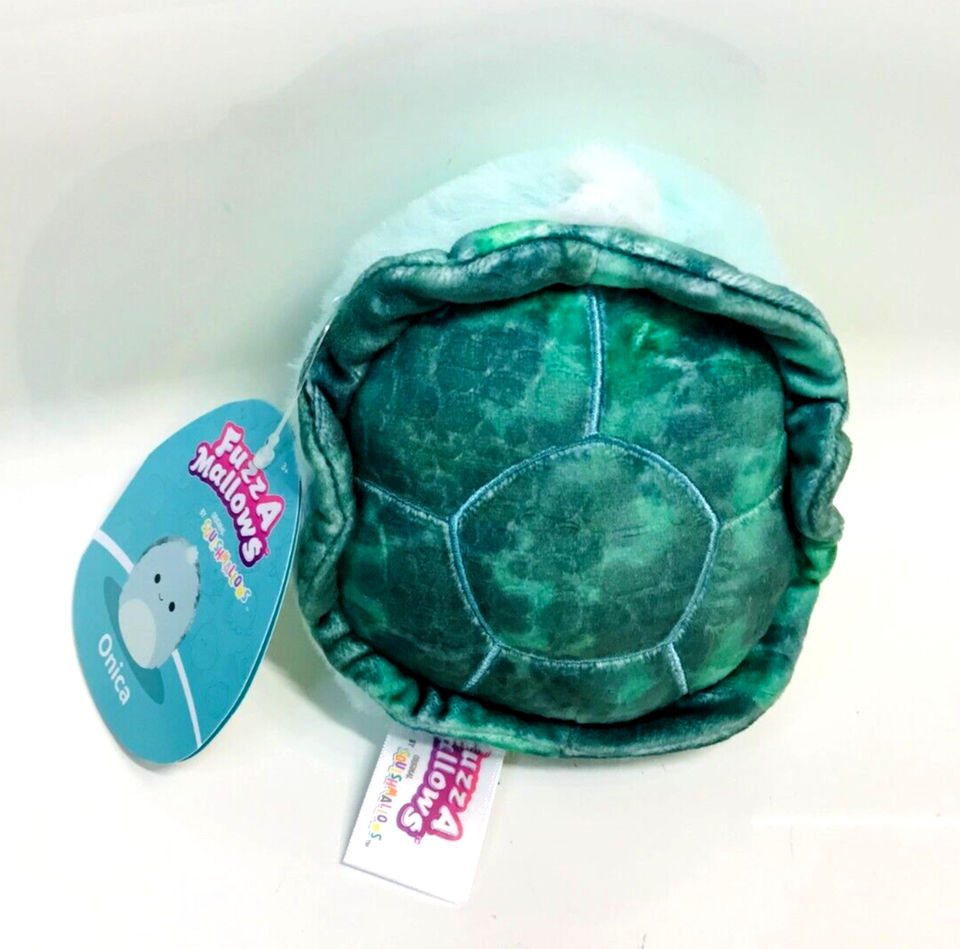 Original Squishmallows FuzzAMallows **ONICA the TURTLE 5" MINI PLUSH ...
