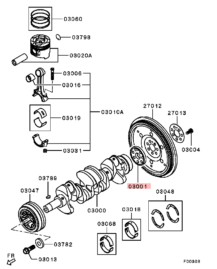 CRANKSHAFT AUTO GEARBOX DRIVE PLATE ADAPTER PAJERO SHOGUN SPORT KH8W ...