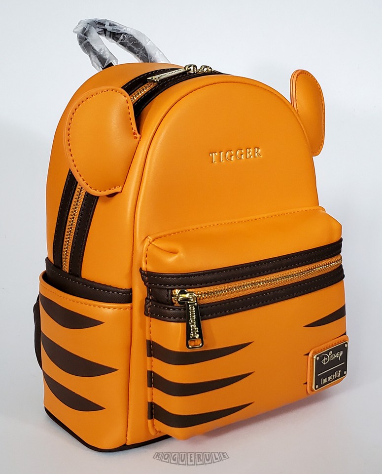 🚦Loungefly Disney Winnie The Pooh - Tigger Figural Mini Backpack - Excl ...