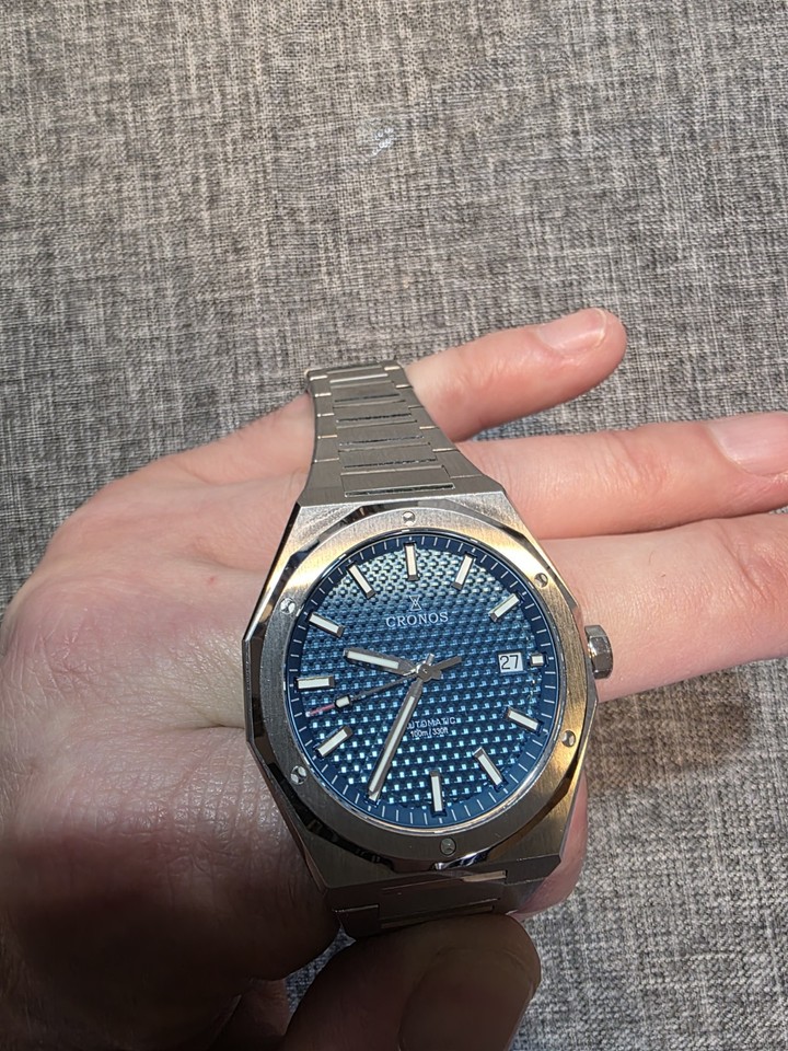 Cronos L6028 ‘Skyline’ Automatic Watch PT5000 Movement | eBay UK