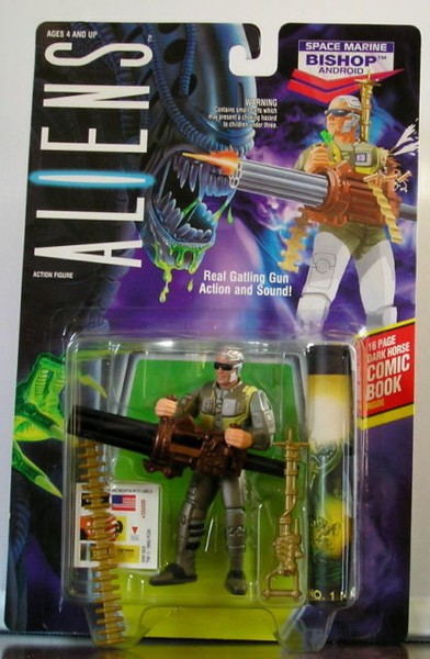 Aliens Bishop Android Action Figure Space Marine Vintage 1992 Kenner ...